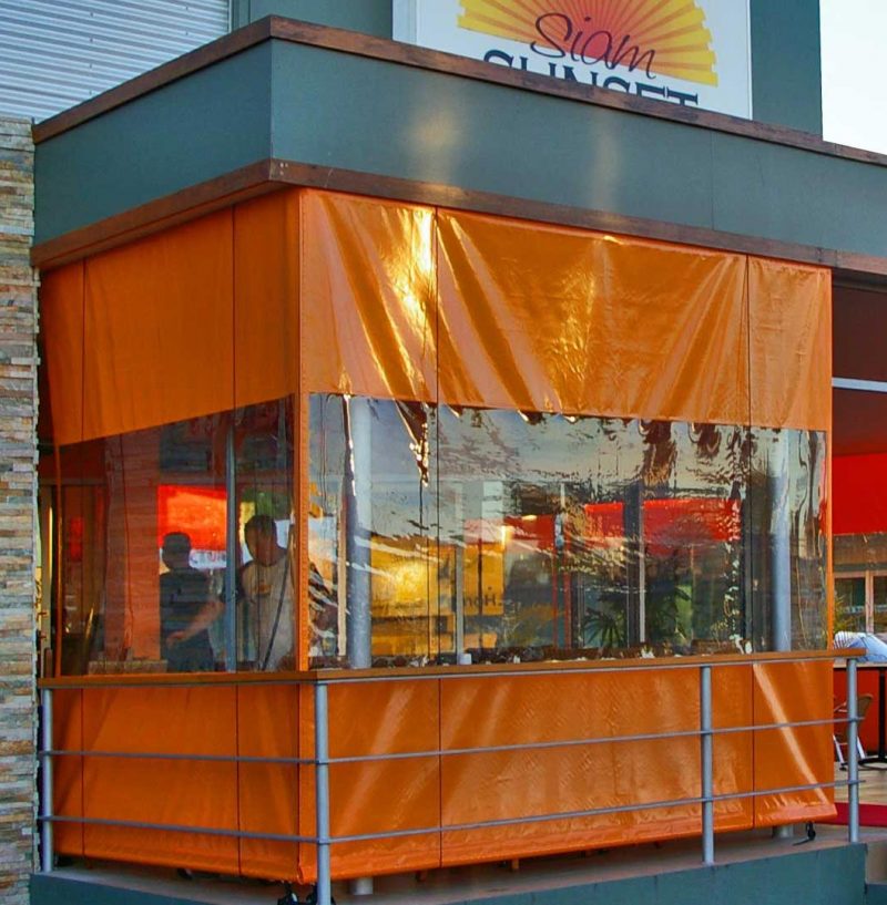 Cafe Blinds | One Solomons - Brisbane, Gold Coast & Sunshine Coast